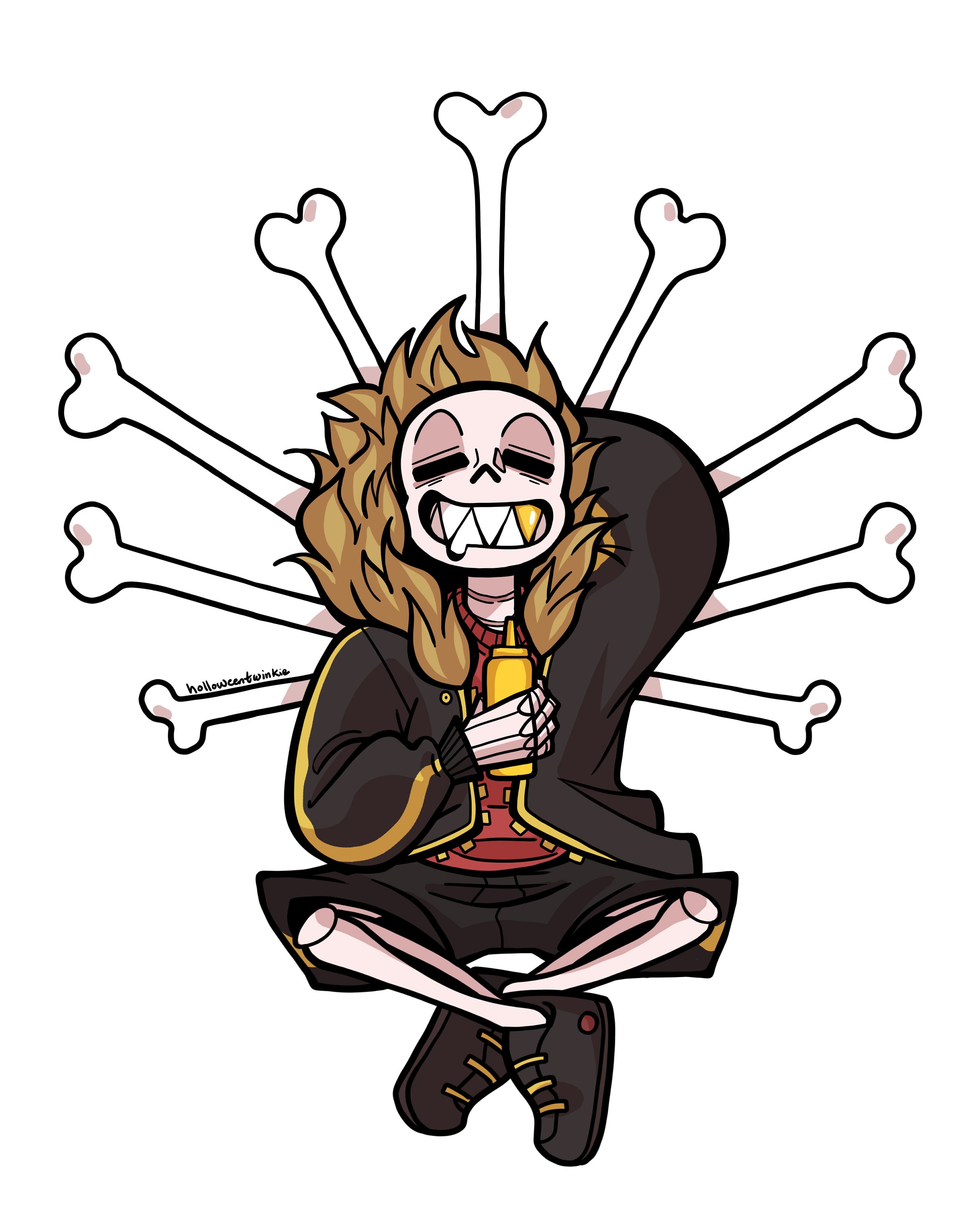 Underfell Boys bones - Etsy