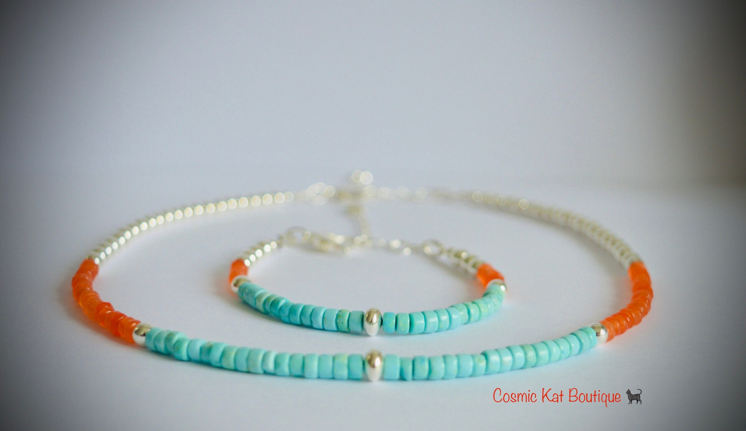 Turquesa natural cristal de jade naranja / piedra preciosa y | Etsy