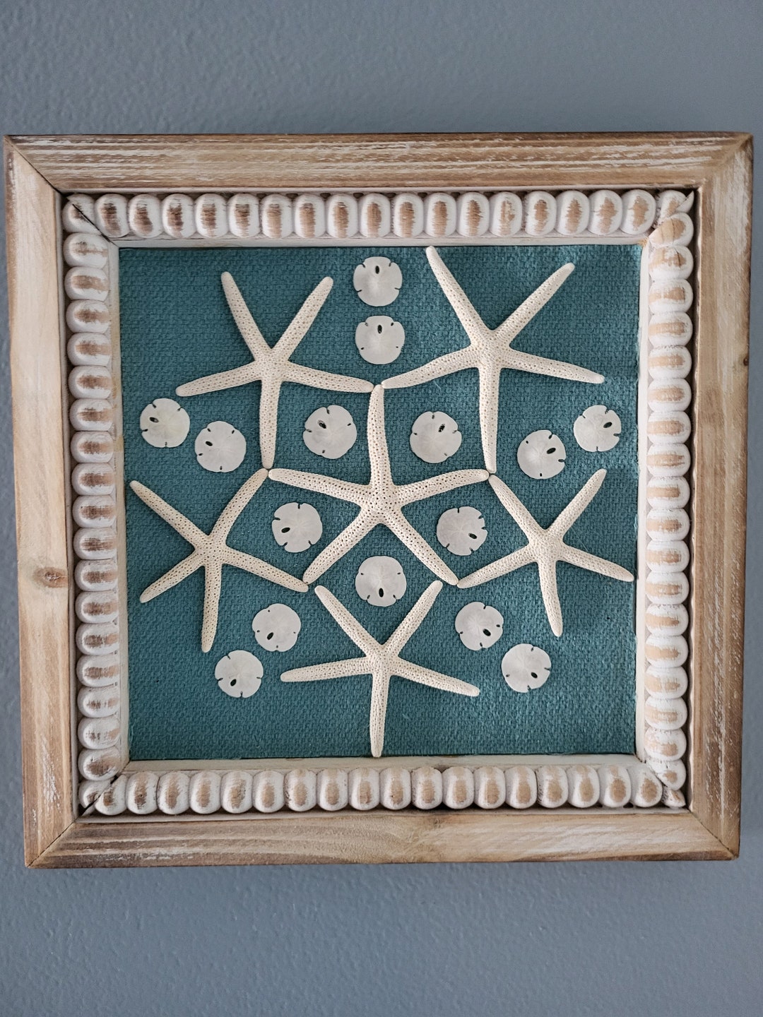 Seashell Wall Art, Coastal, Nautical, Beach Decor, Seashell Flowers ...