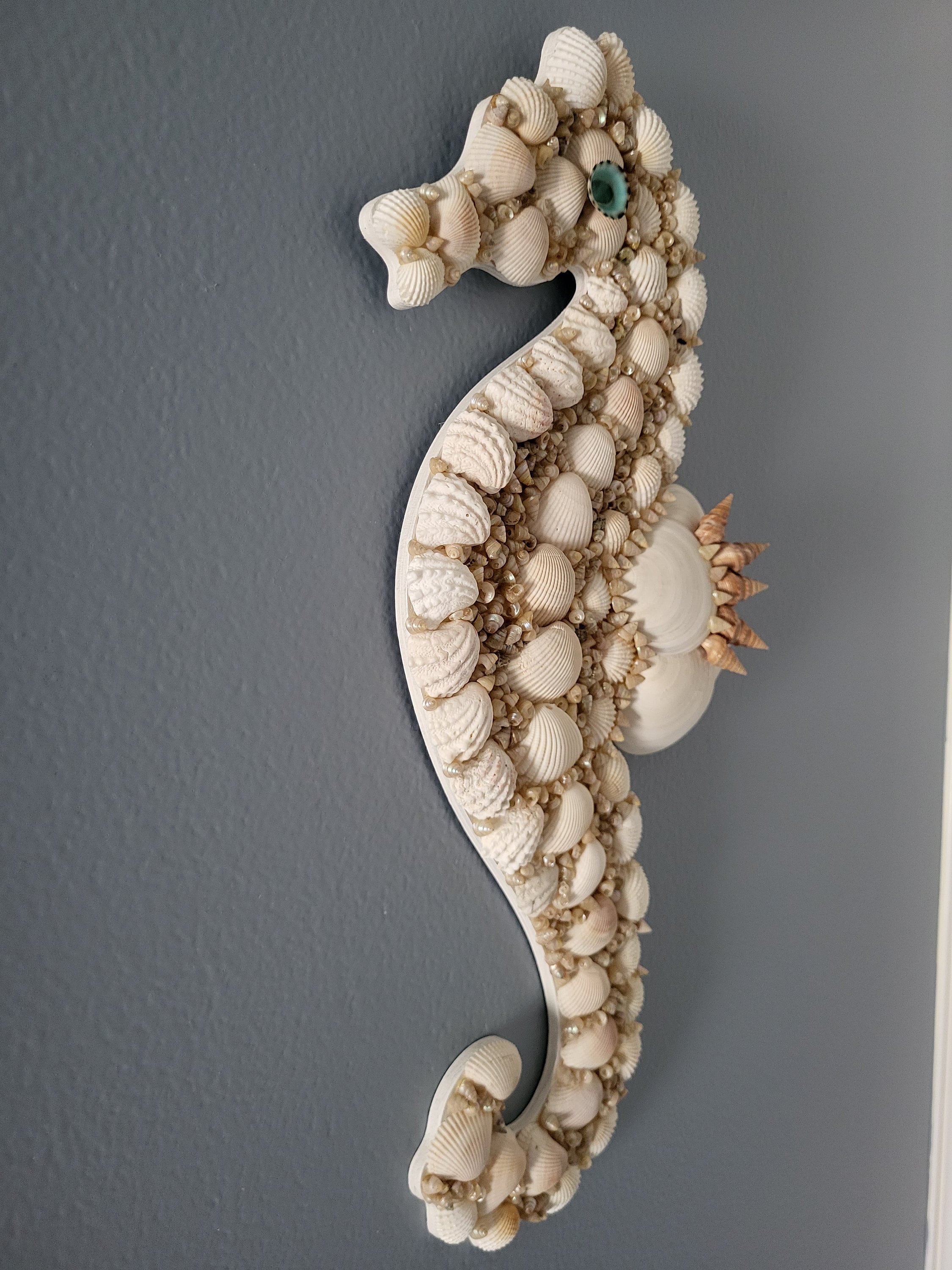 Seahorse Wall Decor, Beach Decor, Beach House Gift, Seahorse Wall Art ...
