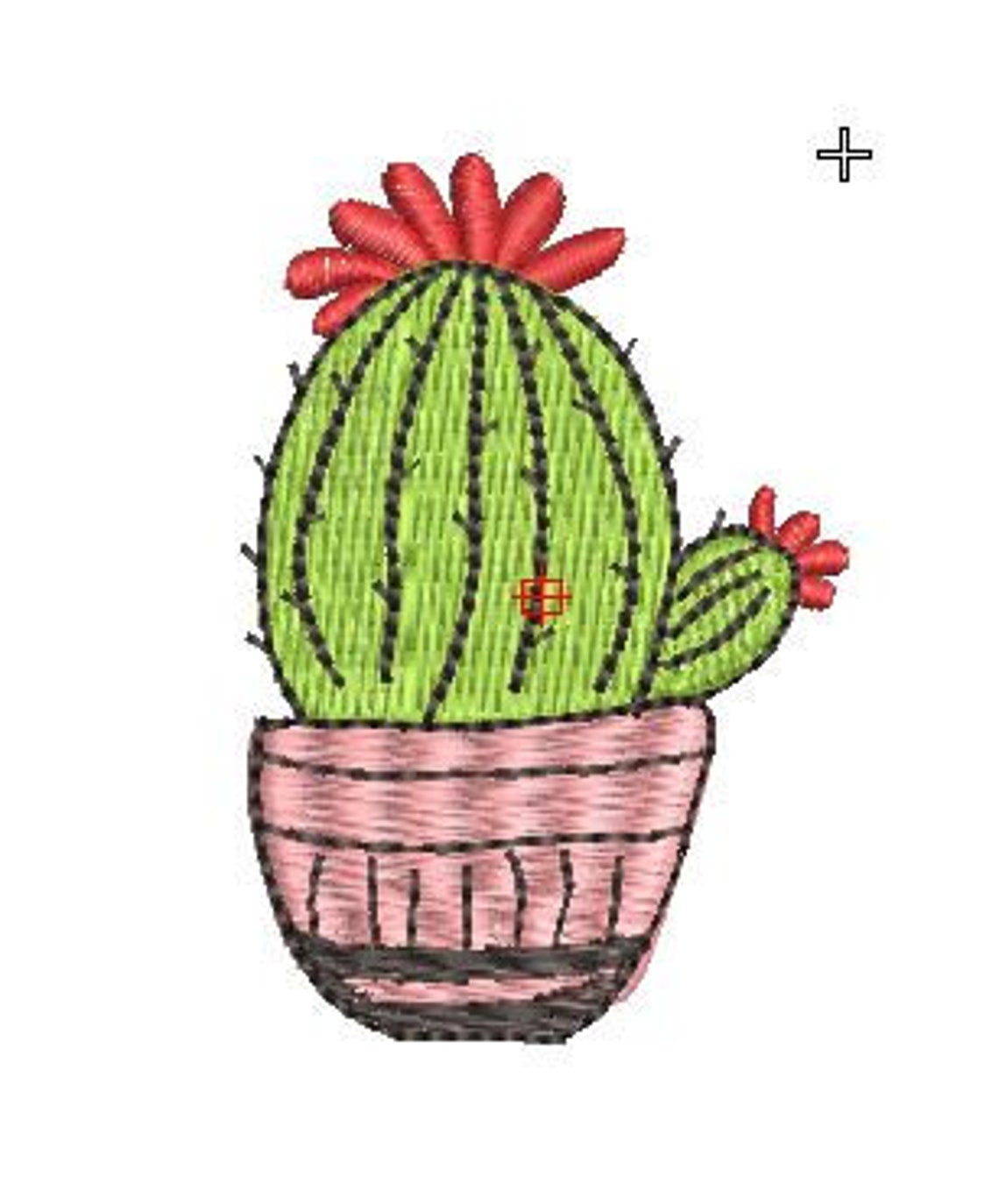 Cactus Machine Embroidery Design Cactus Flower Embroidery Design Cactus ...