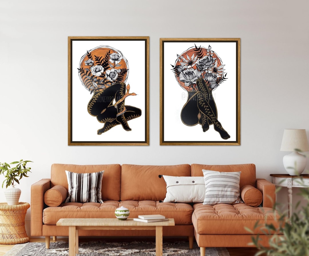 YONI PRINTS Pack of Two Save 15% When Ordered as a Pack of Two Serpent ...