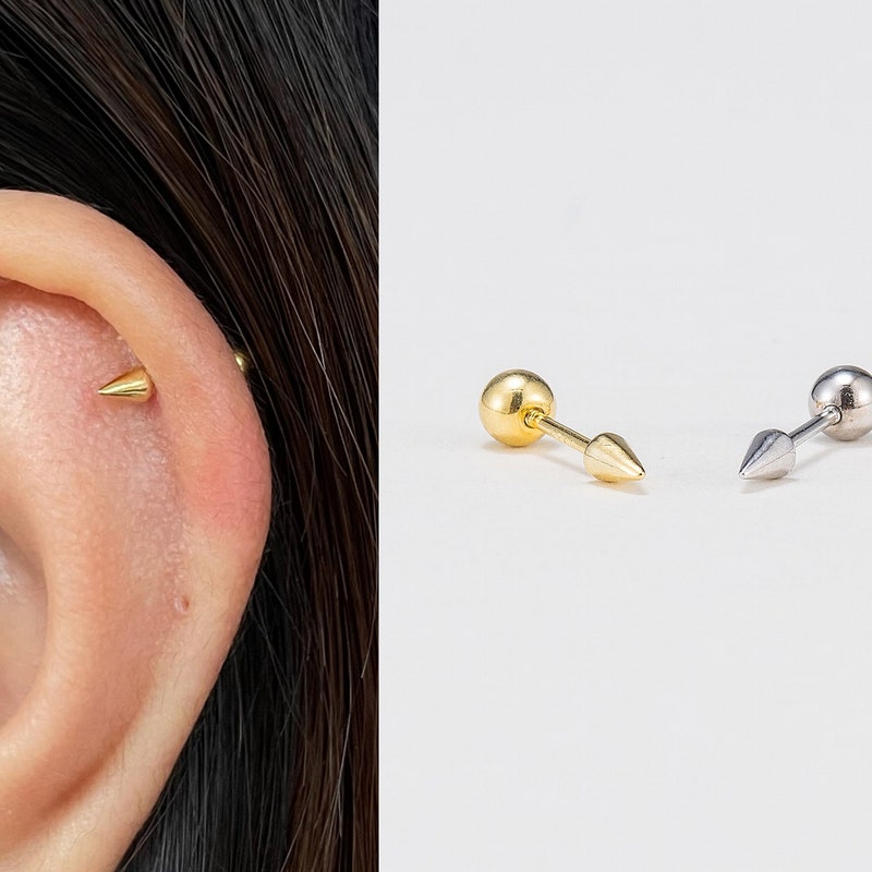 Spike Earrings - Etsy