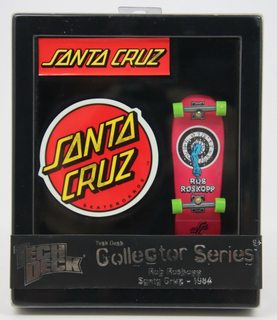 Tech Deck Collector Series Rob Roskopp Rob 1 Santa Cruz 1984 Pink ...