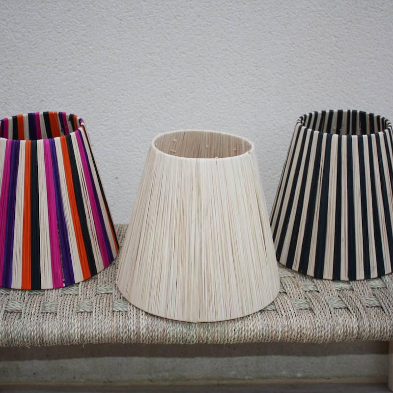 Raffia Lamp Shade - Etsy
