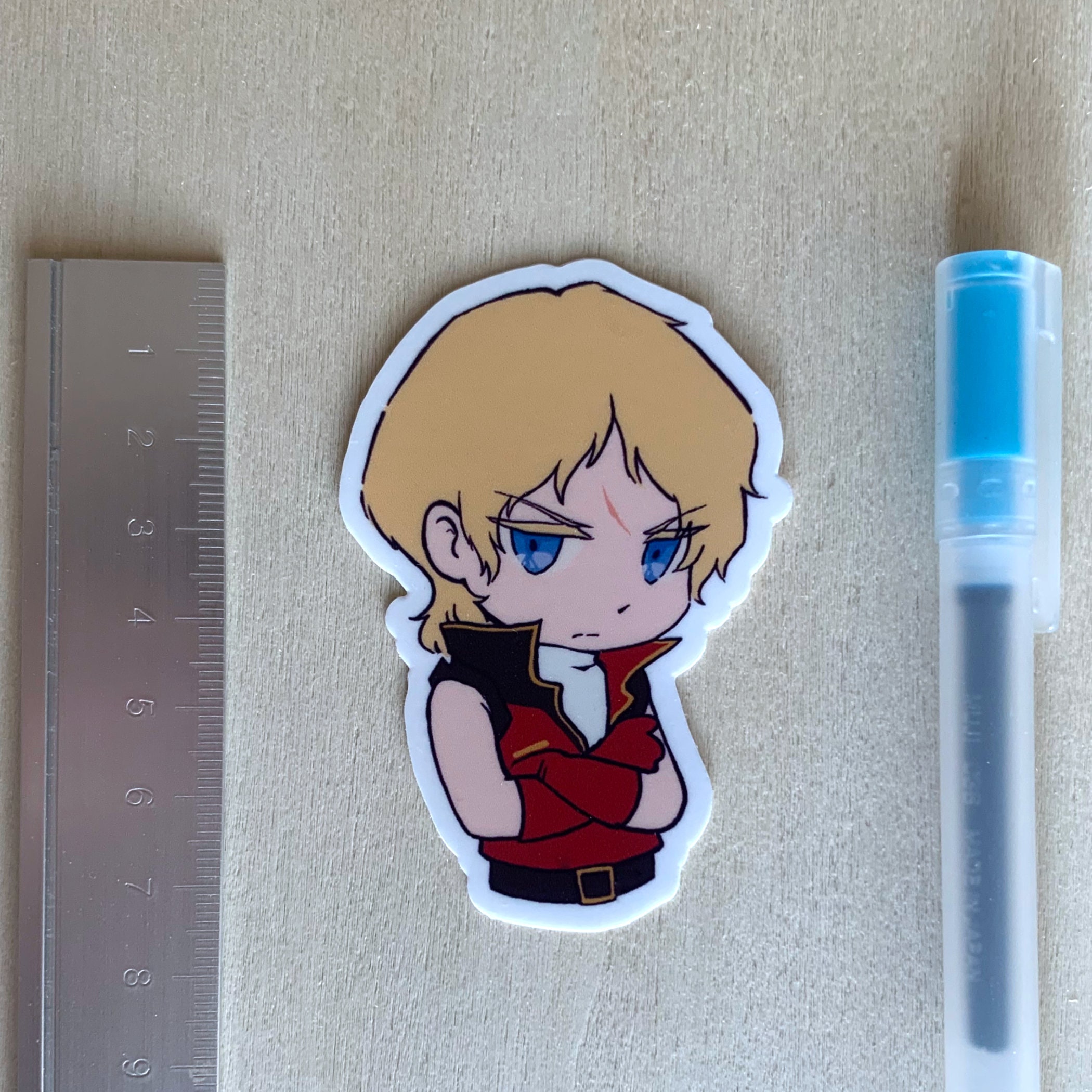 Amuro Char Kamille Vinyl Die Cut Stickers Gundam | Etsy