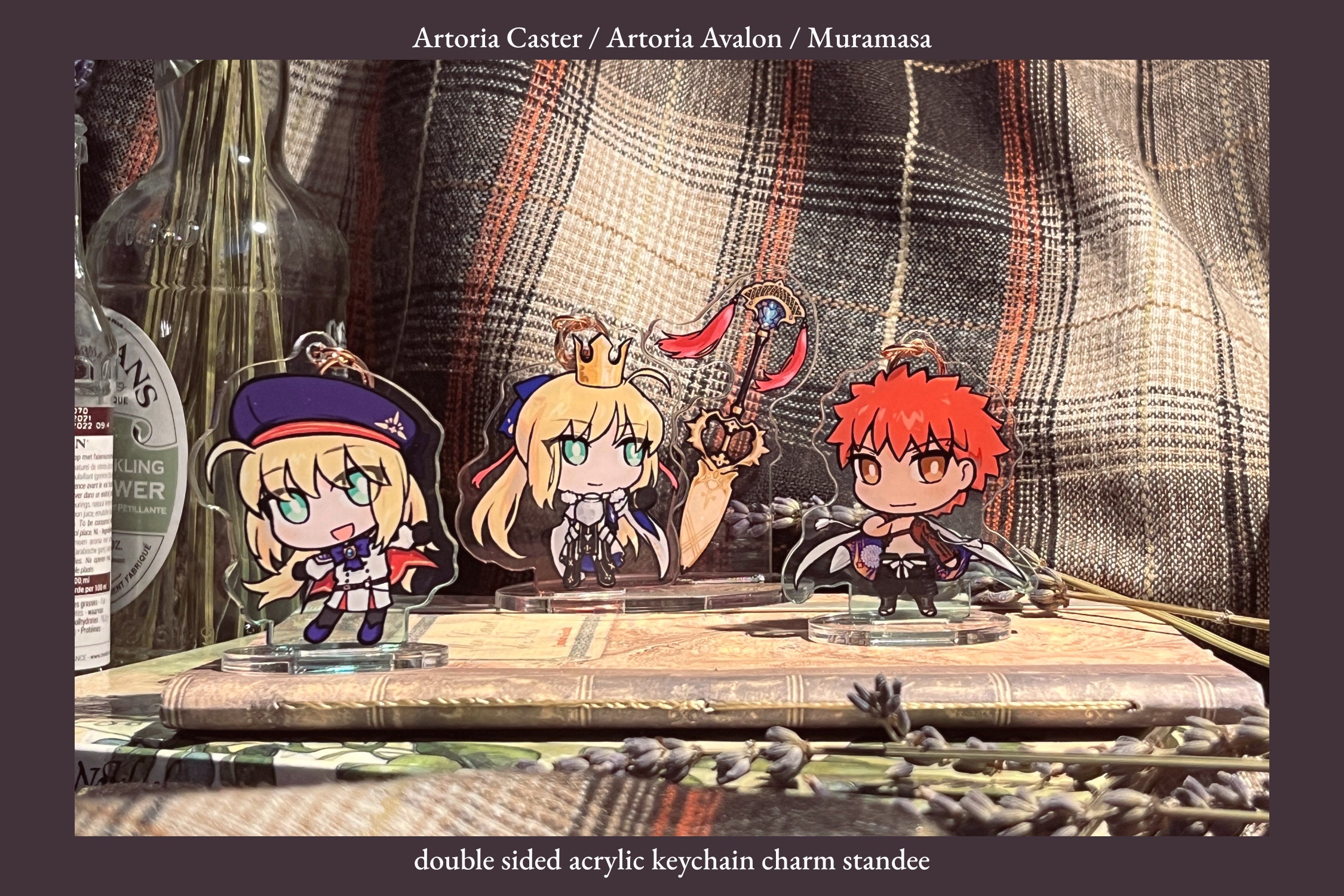 LB6 Cast Acrylic Keychain Charm Standees FGO LB6 Avalon Le - Etsy