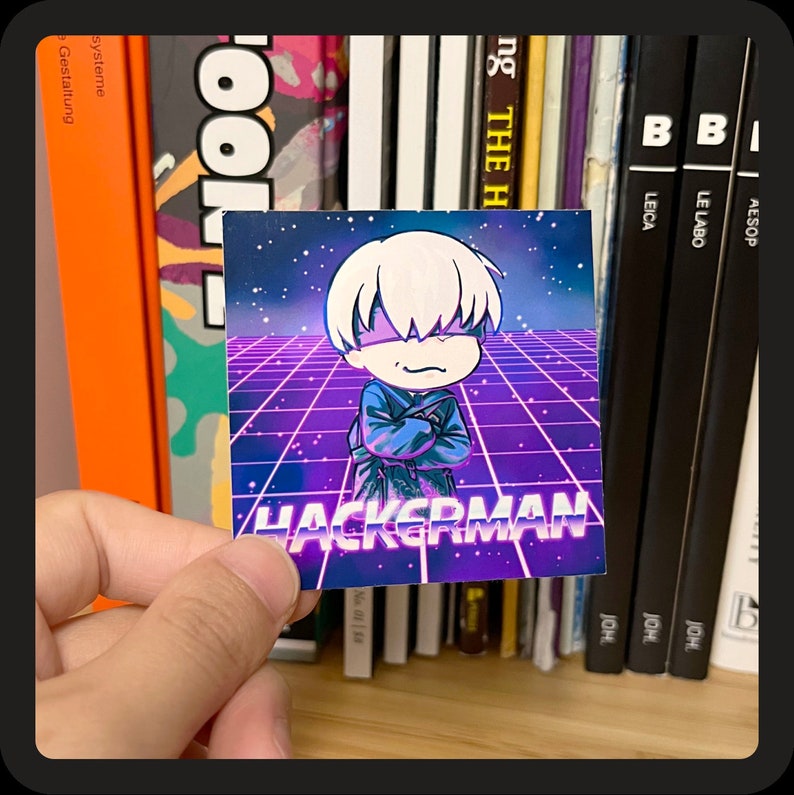 Hackerman 9S Sticker Nier Automata - Etsy