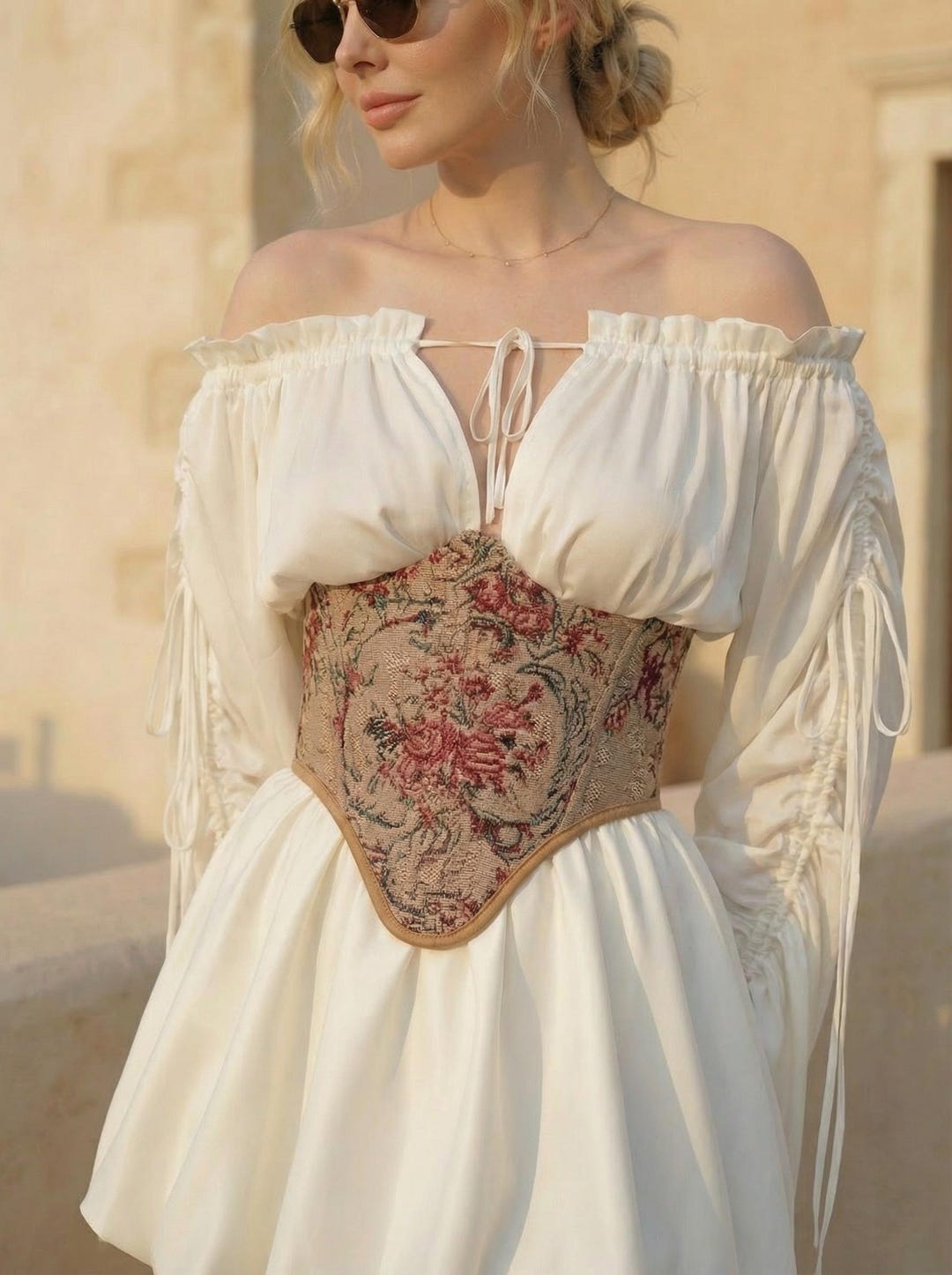 Reversible Underbust Corset Belt, Custom Fit, Renaissance Cosplay - Etsy
