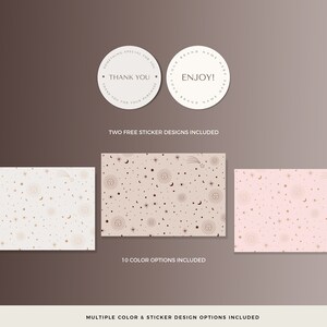 Celestial Tissue Paper Design, Branding Stationery, Tissue Paper ...