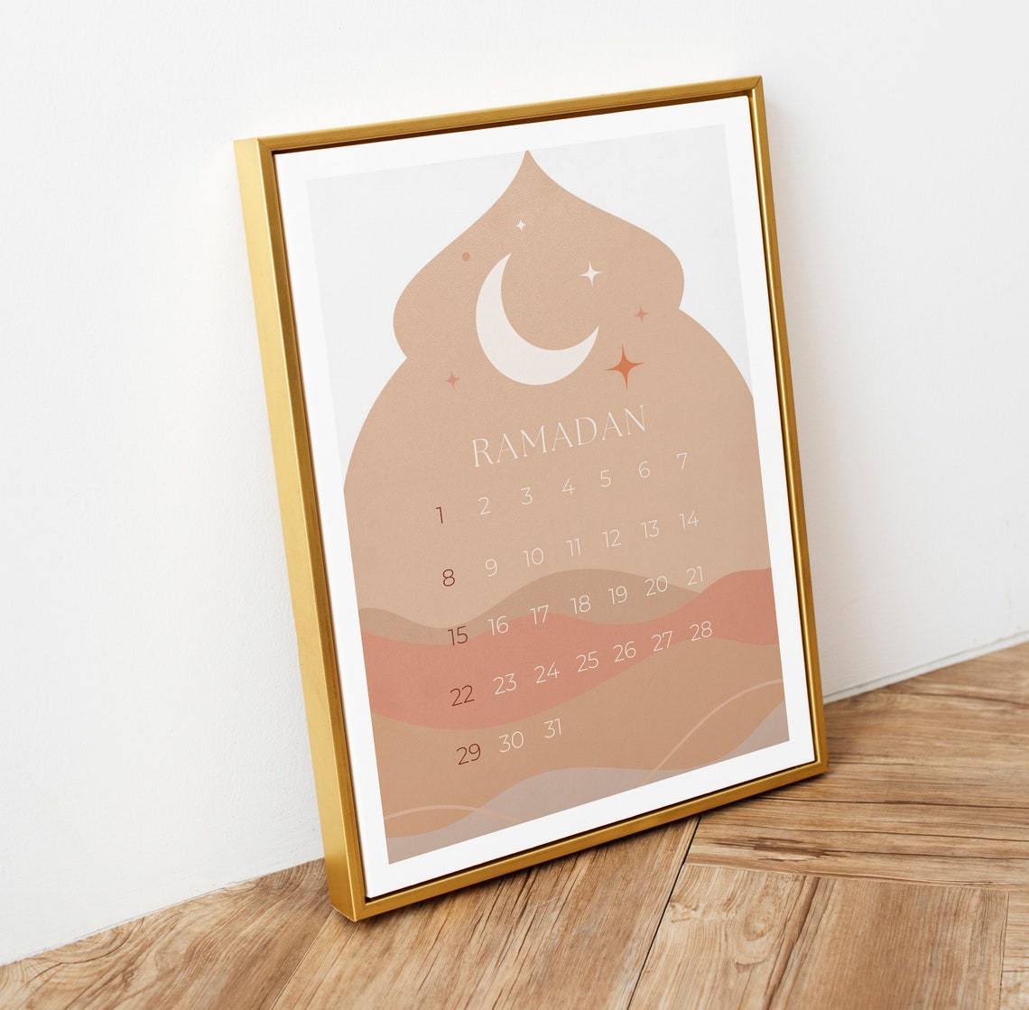 Printable Ramadan Countdown Calendar. Kids Eid Countdown Calendar ...