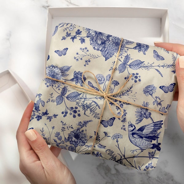 Printed Tissue Paper - Etsy