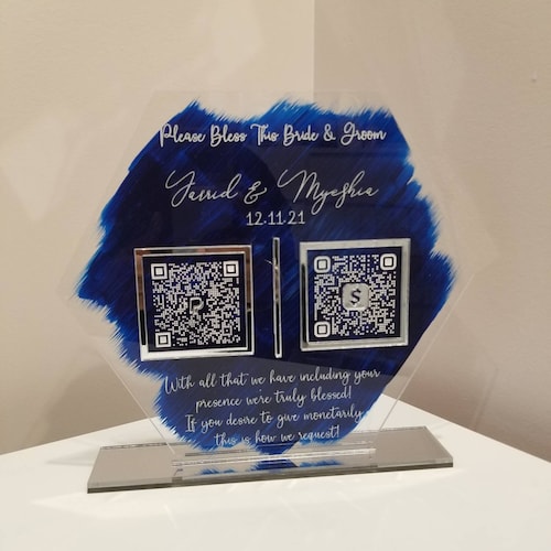 Scan to Pay Acrylic Sign QR Code Display Sign - Etsy