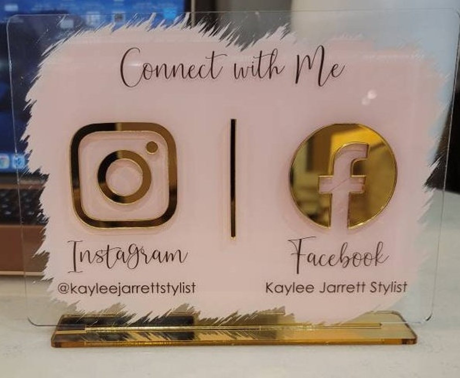 Custom Business Acrylic Sign - Etsy