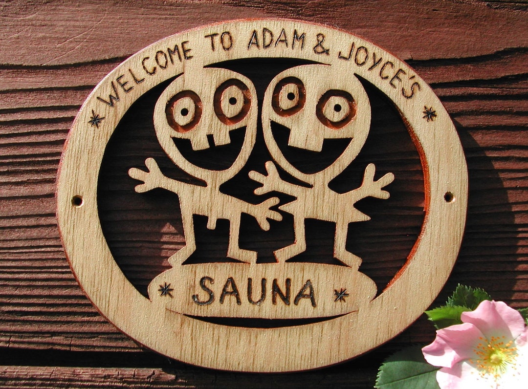 Sauna Sign: Home Spa Decor - Etsy