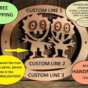 Funny Sauna Sign: Custom Wooden Door Plaque, Home Spa Decor - Etsy