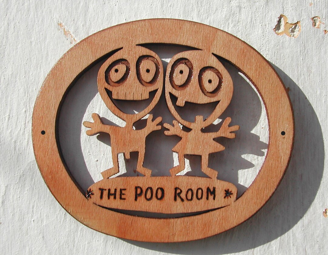 Toilet Sign. Funny Toilet Sign. Toilet Accessories. Funny Toilet Door ...