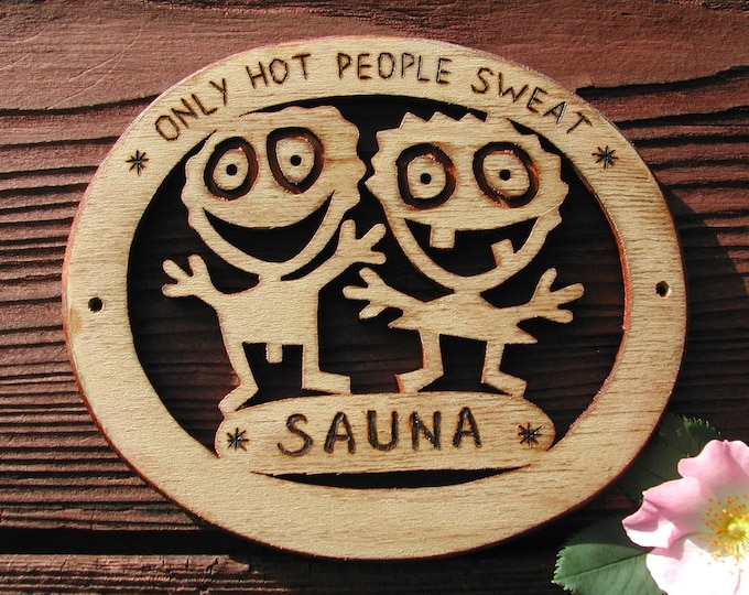 Metal Finnish SAUNA Sign - Etsy