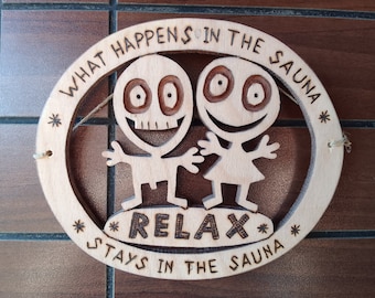 Sauna Signage - Etsy