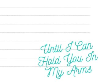 Prison Wife Stationery Bundle, Printable Prison Love Letter Writing ...