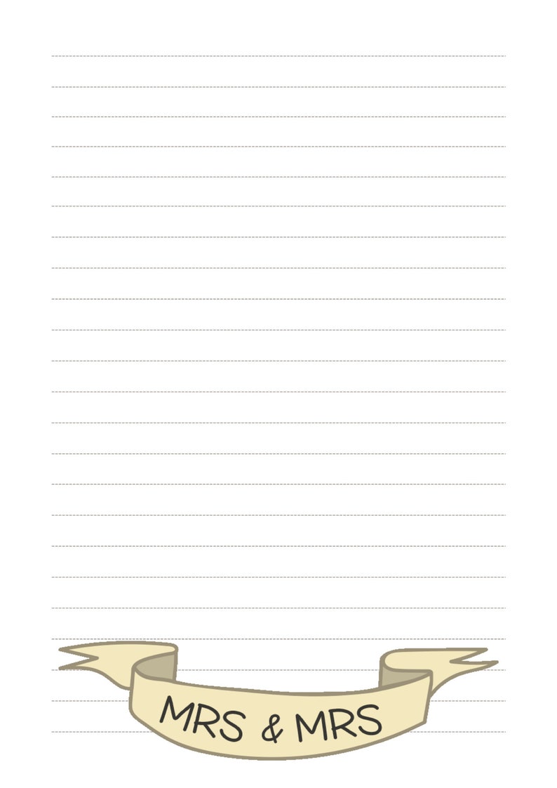 Prison Wife Stationery Paper *download* - Etsy