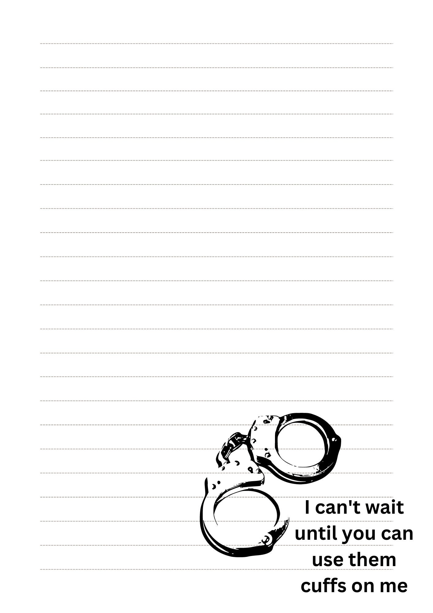 Prison Wife Stationery Paper *download* - Etsy