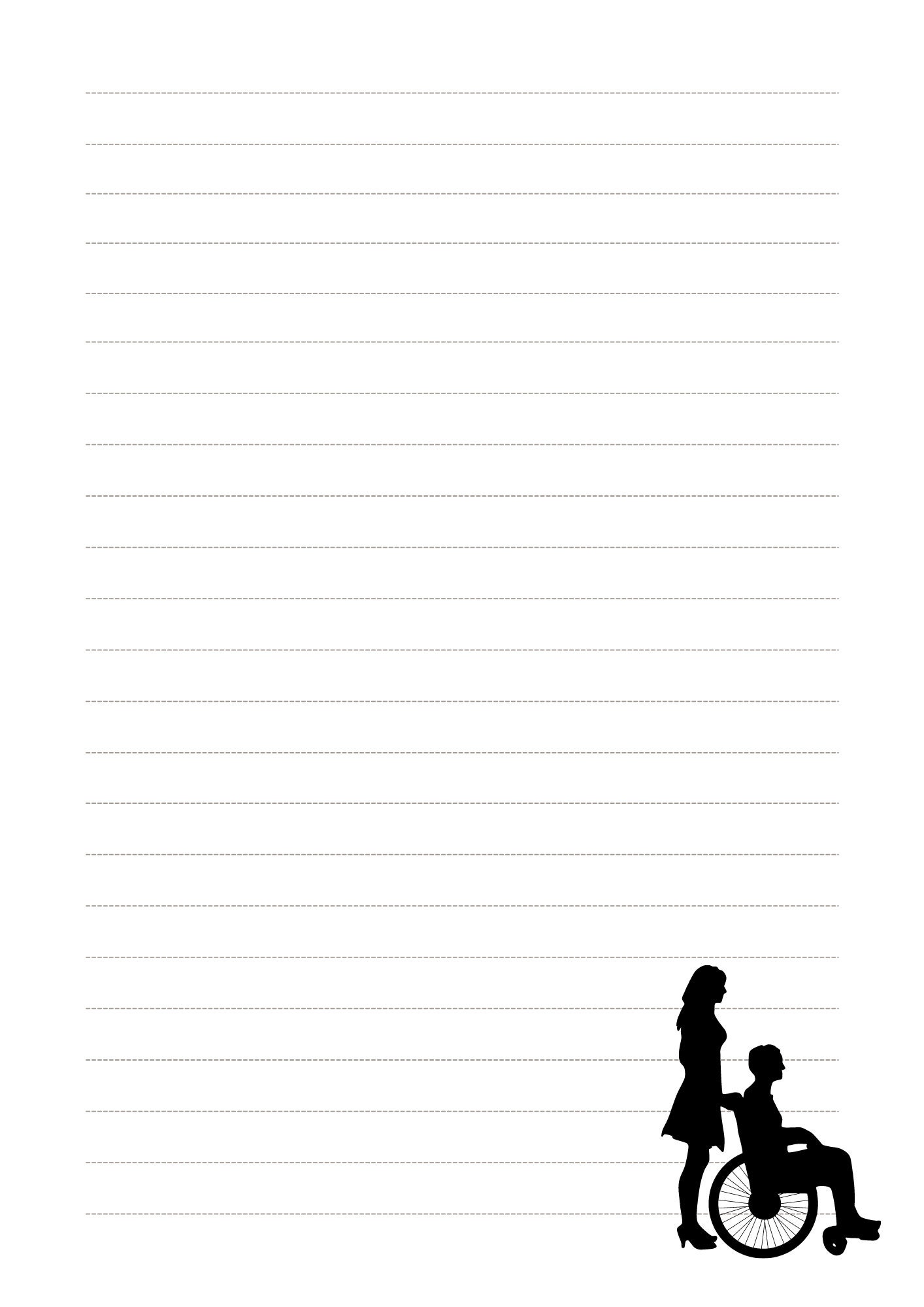 Disability Awareness Stationery Paper *download* - Etsy
