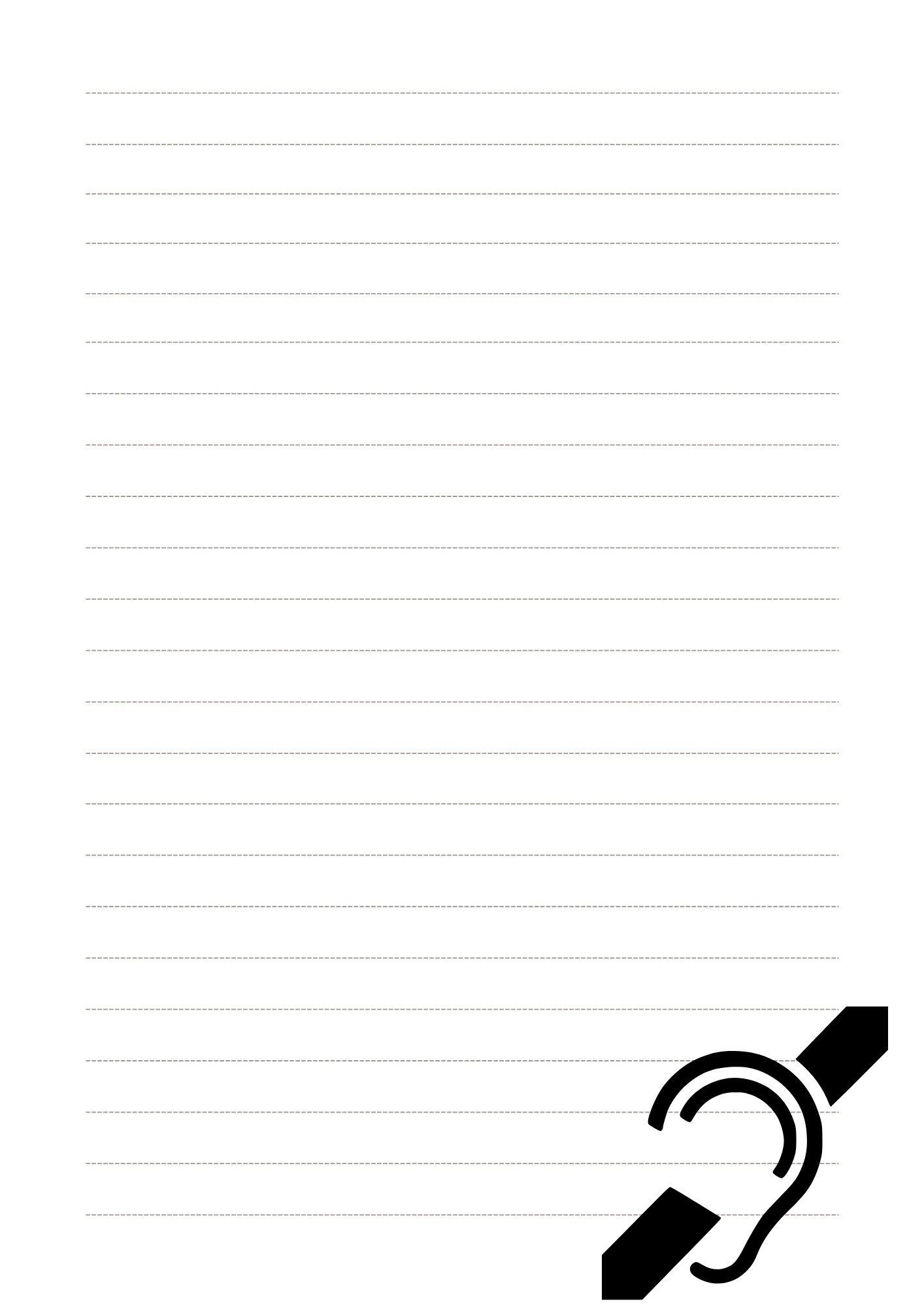 Disability Awareness Stationery Paper *download* - Etsy