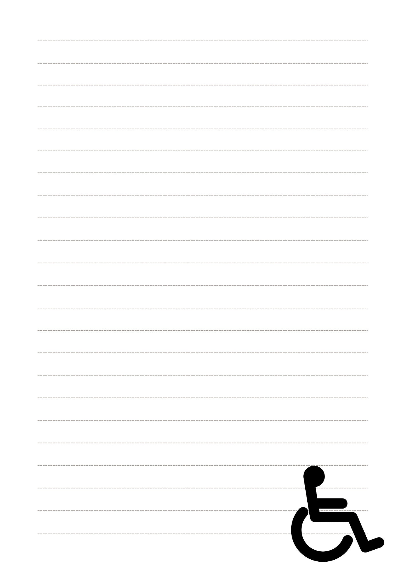 Disability Awareness Stationery Paper *download* - Etsy