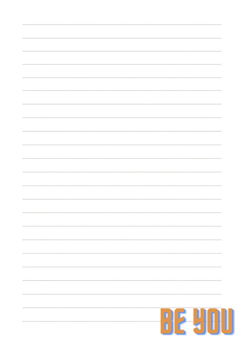 Positive Stationery Paper *download* - Etsy