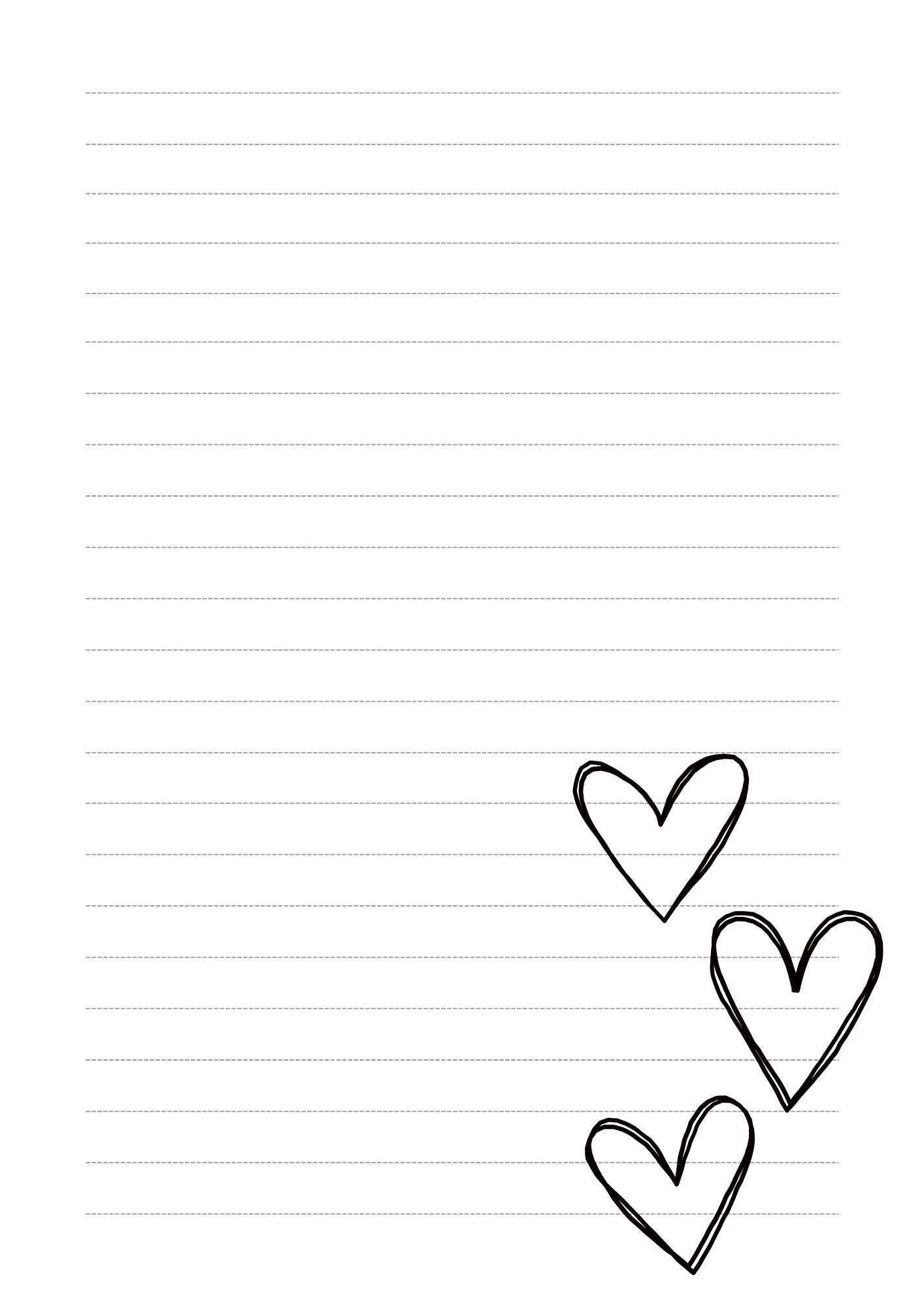 Love Stationery Paper *download* - Etsy