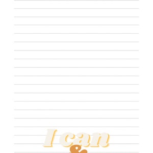 Positive Stationery Paper *download* - Etsy