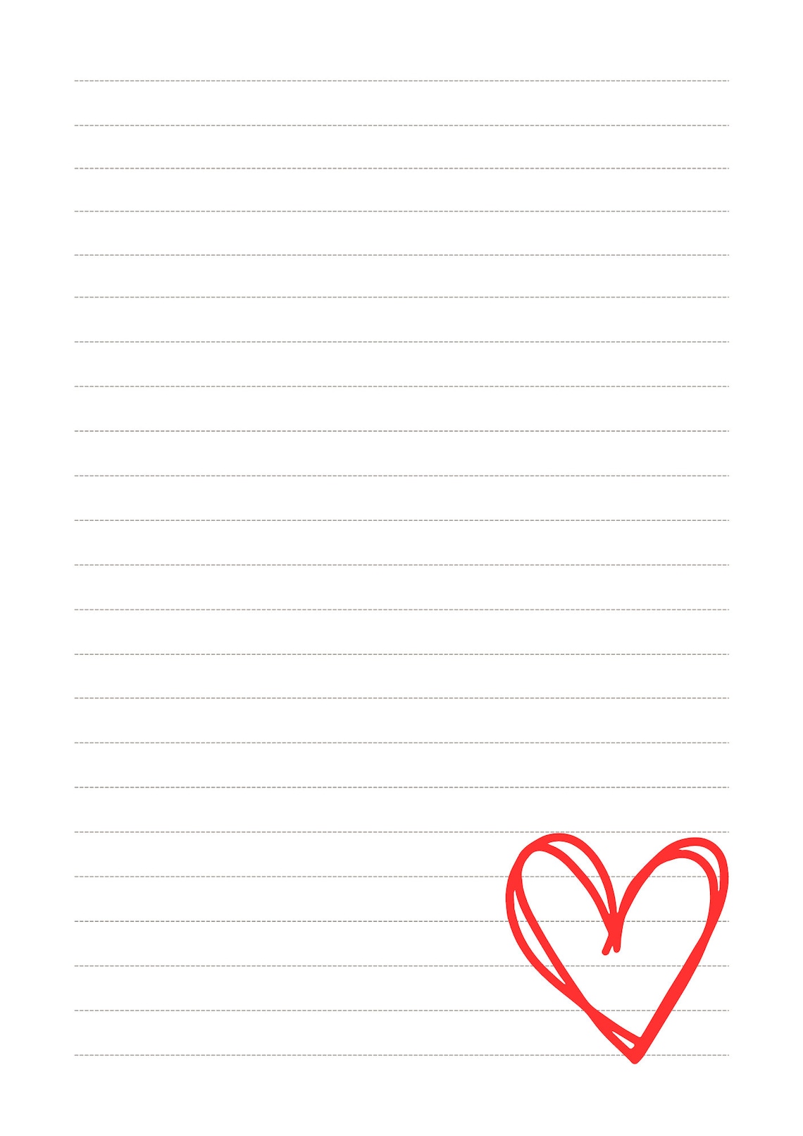 Love Stationery Paper *download* - Etsy