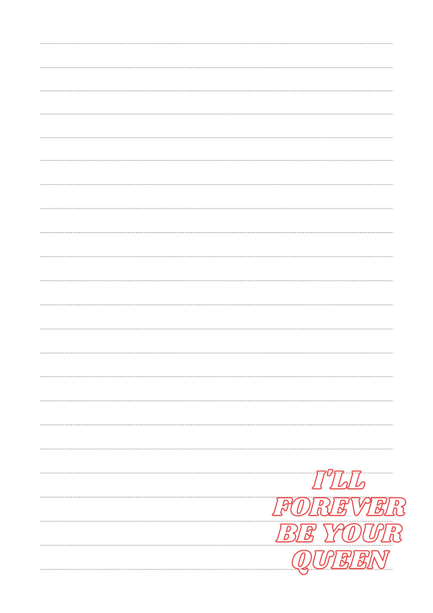 Prison Wife Stationery Paper *download* - Etsy