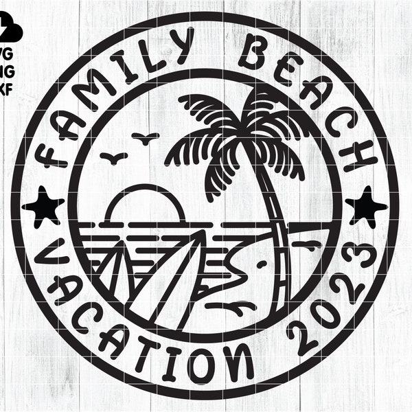 Family Vacation Svg - Etsy