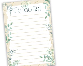 Pretty to Do List Printable - Etsy
