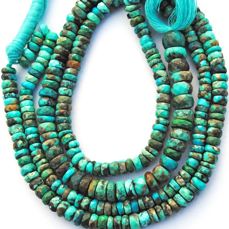 Real Turquoise Beads - Etsy