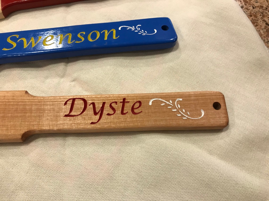 Hand Made Personalized Lefse Stick | Etsy