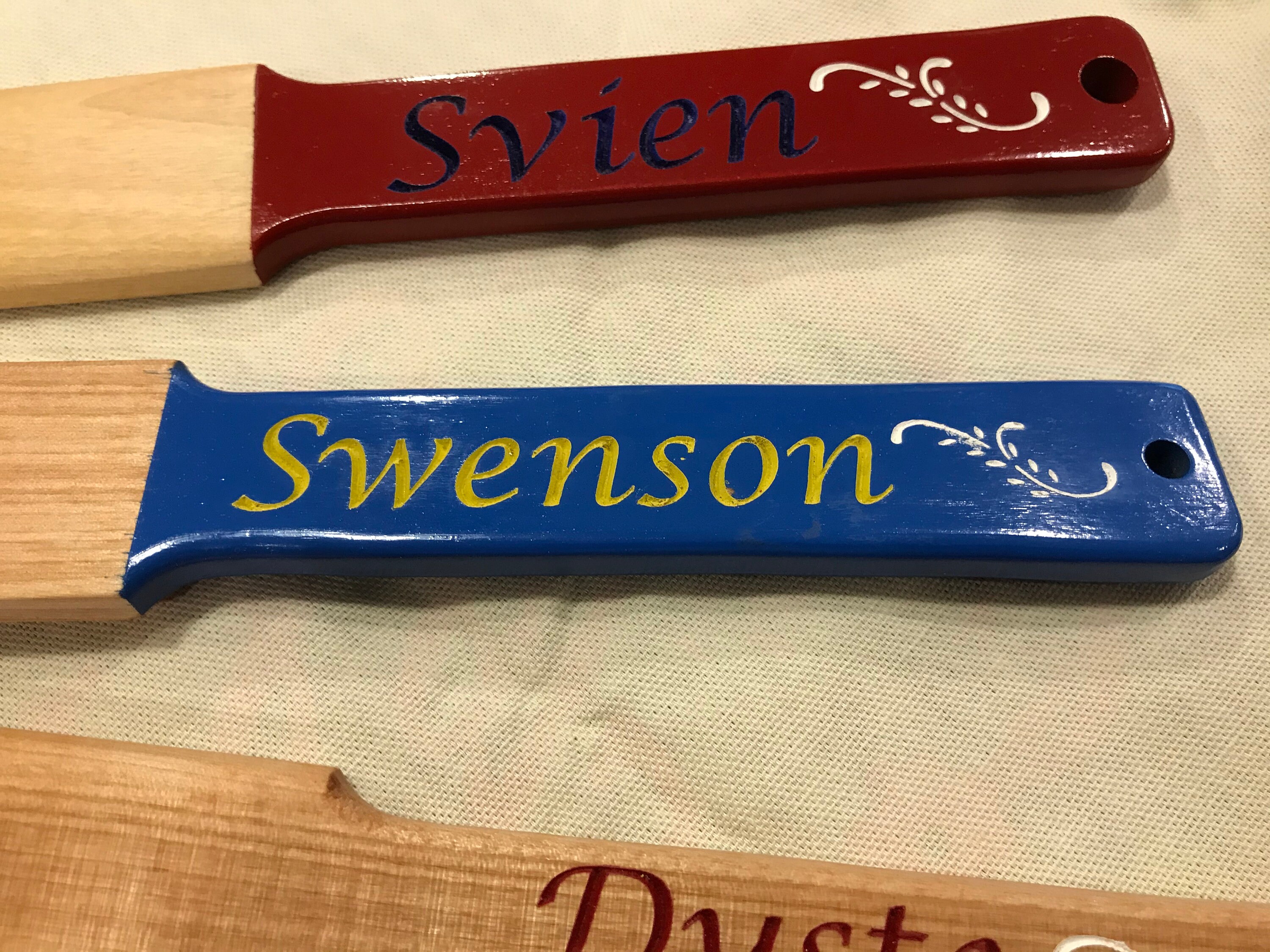 Hand Made Personalized Lefse Stick - Etsy