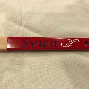 Hand Made Personalized Lefse Stick - Etsy
