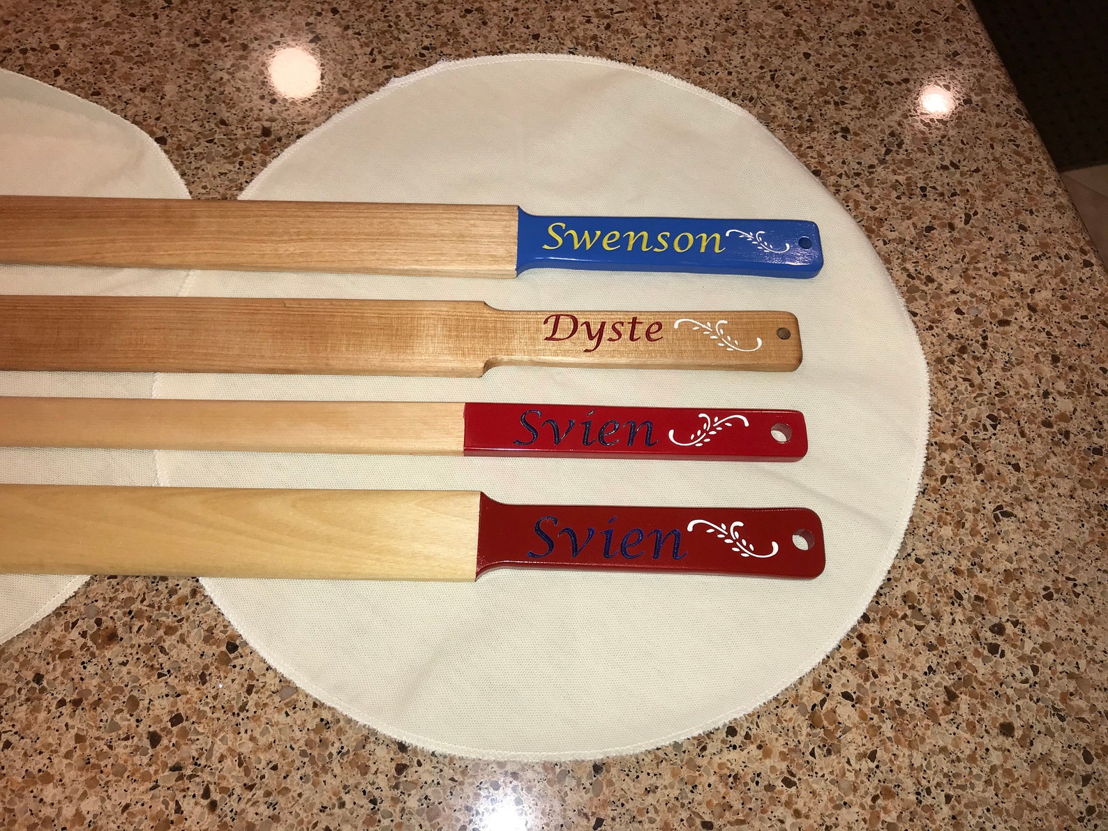 Hand Made Personalized Lefse Stick - Etsy