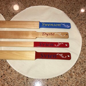 Hand Made Personalized Lefse Stick - Etsy
