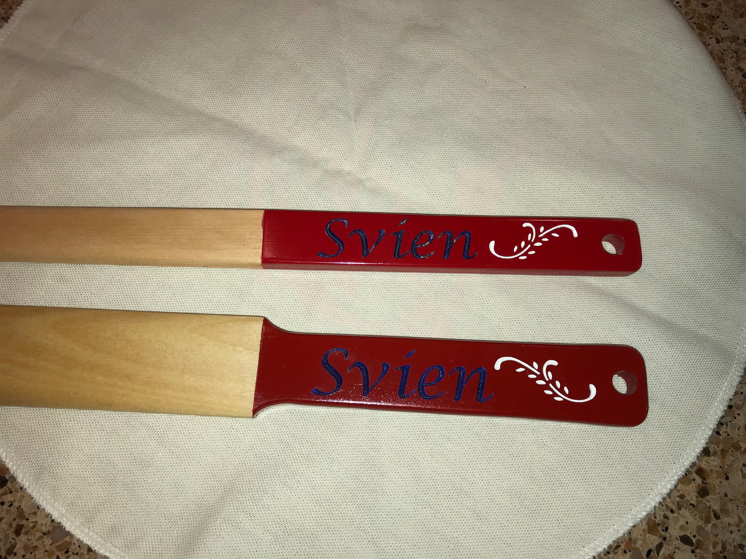 Hand Made Personalized Lefse Stick - Etsy