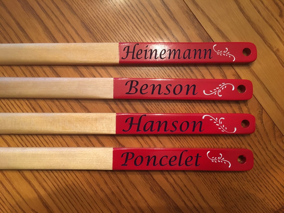Hand Made Personalized Lefse Stick | Etsy