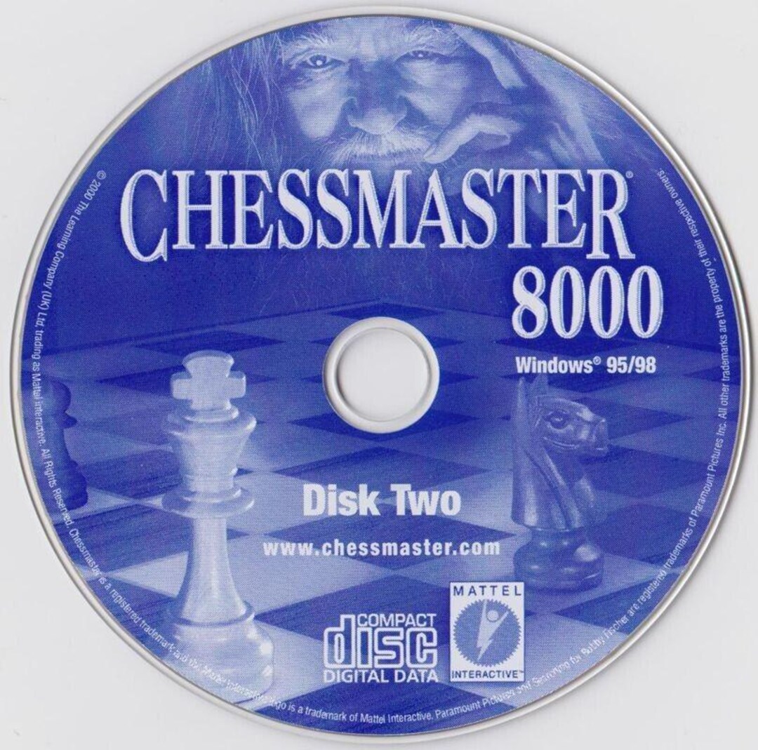 Chessmaster 8000 Disc 2 Microsoft Windows PC CD - Etsy