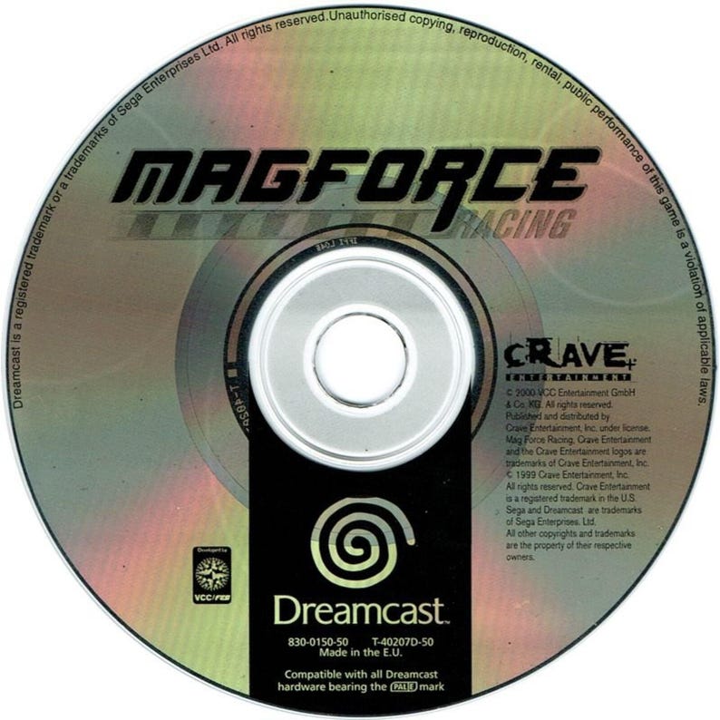 Magforce Racing Sega Dreamcast - Etsy