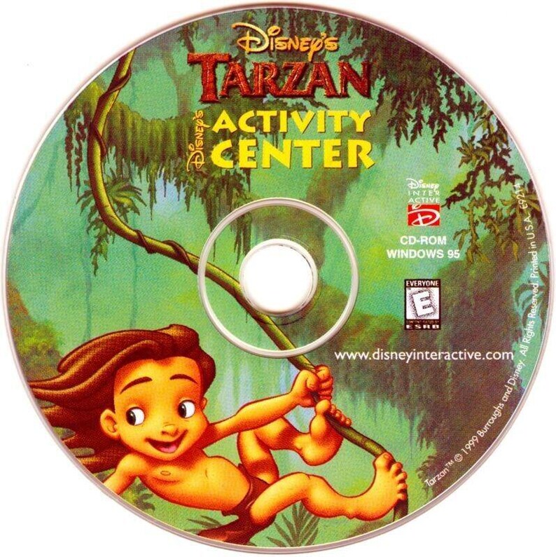 Disney's Tarzan Activity Center Microsoft Windows PC CD - Etsy