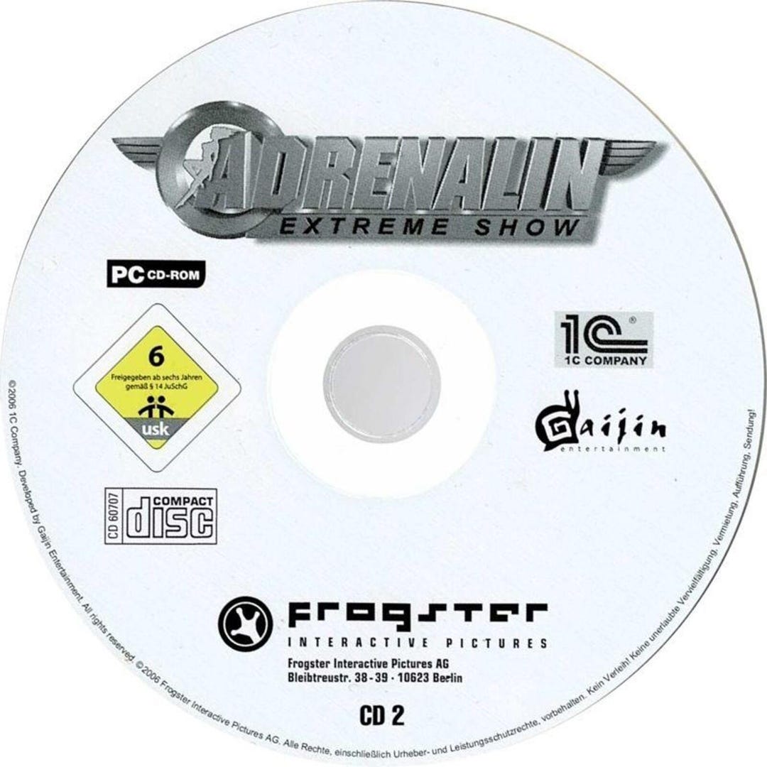 Adrenalin Extreme Show Microsoft Windows PC CD - Etsy