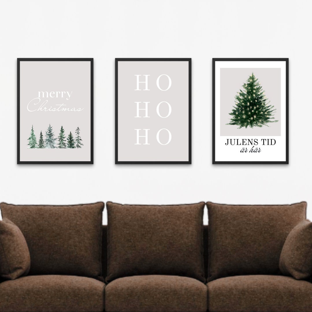 10 Posters Jul Digitala Posters Christmas Christmas Prints - Etsy