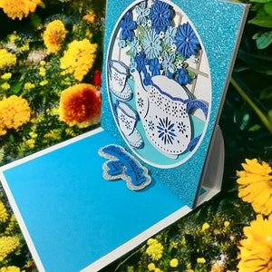 Tea Party Card. - Etsy